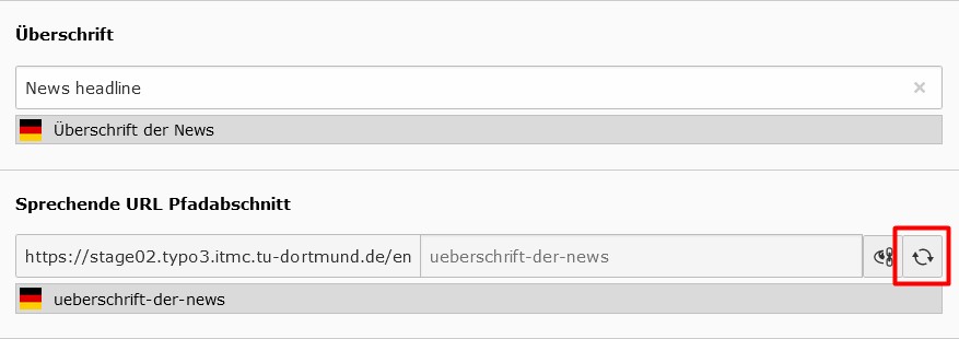 Automatische Übersetzungen mit DeepL - TYPO3-Doku - TU Dortmund